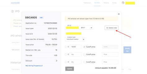 5 Sbi Cards Apply For An Ipo With Zerodha Account Zerodha Console Trade Brains