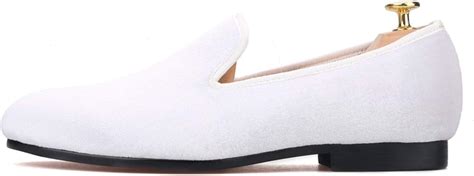 White Prom Loafers Outlet