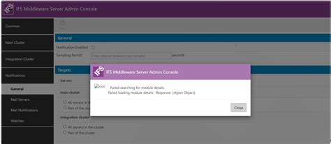 Ifs Middleware Server Admin Console Does Not Show Details Ifs Community