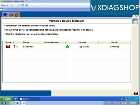 How To Setup Vxdiag Vcx Nano Ford Ids On Vmware Vxdiagshop