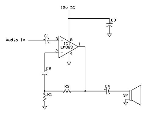 Watt Audio Amplifier Under Audio Amplifier Circuits Next Gr