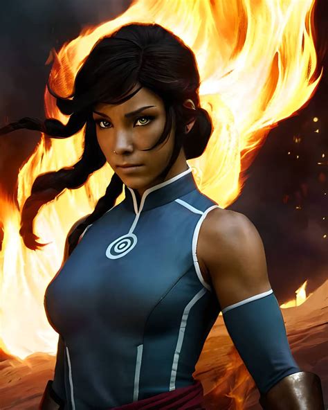 Avatar Korra The Real Korra Portrait By Laurentiu19988 On Deviantart