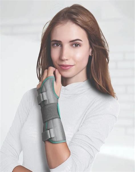 Neoprene E 03 Wrist And Forearm Splint Right And Left For Hand Support