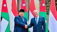 Tiba di Istana Al Husseiniya, Prabowo Disambut Hangat Raja Abdullah II