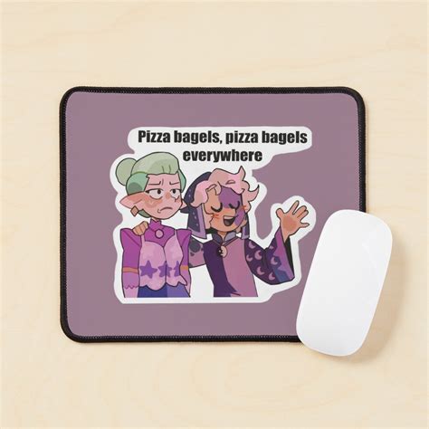 The Collector And His Pizza Bagels Sticker For Sale By Tohfz Elements