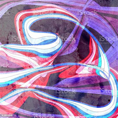 抽象的な波状要素背景 Otherのベクターアート素材や画像を多数ご用意 Other まぶしい イラストレーション Istock