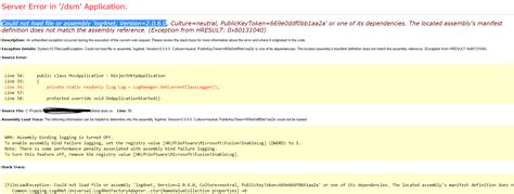 does not work with log4net version 2 0 13 0 · issue 9 · mperdeck