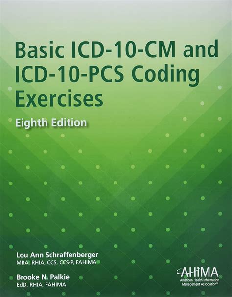 Basic ICD CM And ICD PCS Coding Exercises Medicine Health Science Books