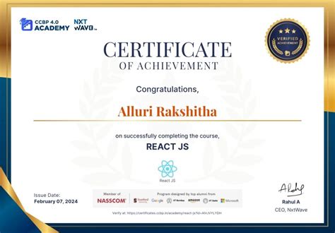 Reactjs Frontenddevelopment Continuouslearning Nxtwave Ccbpian