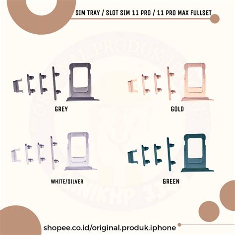 Jual Tombol Volume On Off Silent Sim Tray Fullset Pro Pro Max Shopee Indonesia