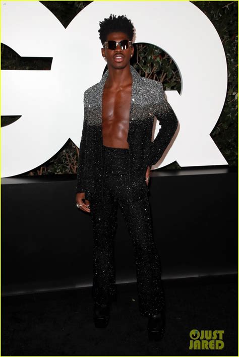 Lil Nas X Goes Shirtless For Performance During Gq Men Of The Year