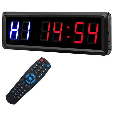Todo 1 5 Digital Countdown Timer Led Interval Timer Clock Remote