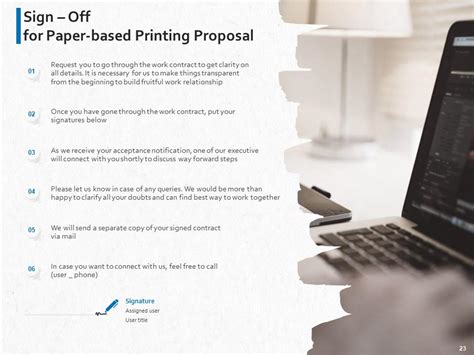 paper based printing proposal powerpoint presentation slides
