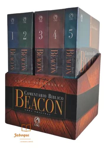 Coleção Comentário Bíblico Beacon Antigo Testamento 5 Volumes
