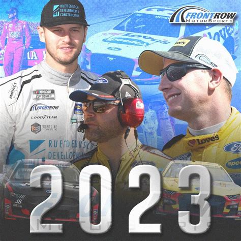 Nascar Michael Mcdowell And Todd Gilliland Return To Front Row Motorsports