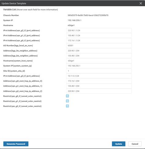 Cisco Sd Wan Configuring And Attaching Templates To Wan Edge Devices