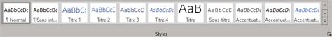 Tuto Word Comment Utiliser Les Styles Dans Word Experts Word