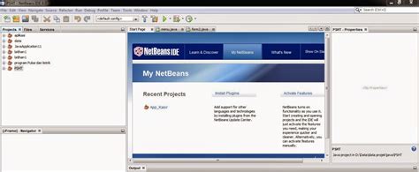 Membuat Program Sederhana Menggunakan NETBEANS Program Desktop