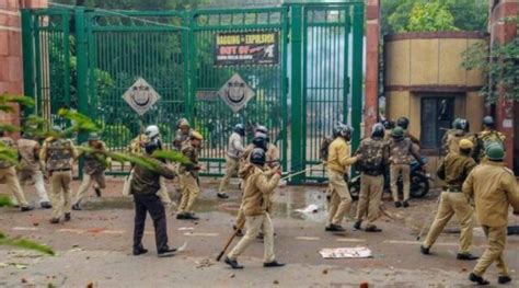 2019 Jamia Violence Case Cctv Footage Collected Well In Time And Duly