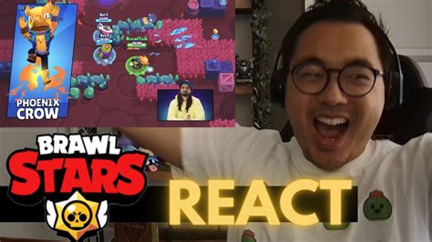React Brawl Stars Cordelius Doug Phoenix Crow And Farewells