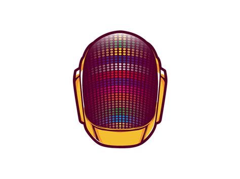 Guy Manuel Daft Punk Helmet By Dimas Putra On Dribbble