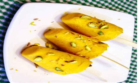 পাকা আমের কুলফি রেসিপি Mango Kulfi Recipe In Bengali By Shreyanbabai
