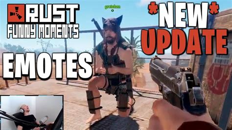 The New Emotes Update Rust Highlights I Funny Moments Youtube