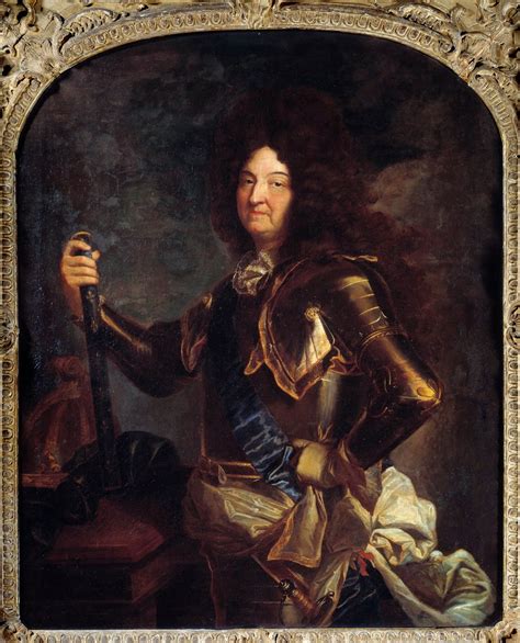 Rigaud Louis Xiv Portrait Du Roi Louis Xiv En Armure By Hyacinthe