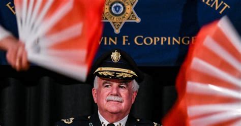 Swearing In Ceremony For Essex County Sheriff Kevin F Coppinger In