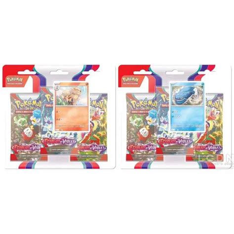 Case Départ Pokemon Ev 01 Ecarlate And Violet Tripack