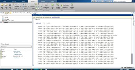Glcm Image Features Extraction Using Glcmcomatrix