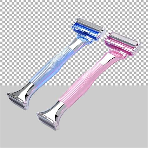 Premium Psd Colorful Razor On Transparent Background Ai Generated