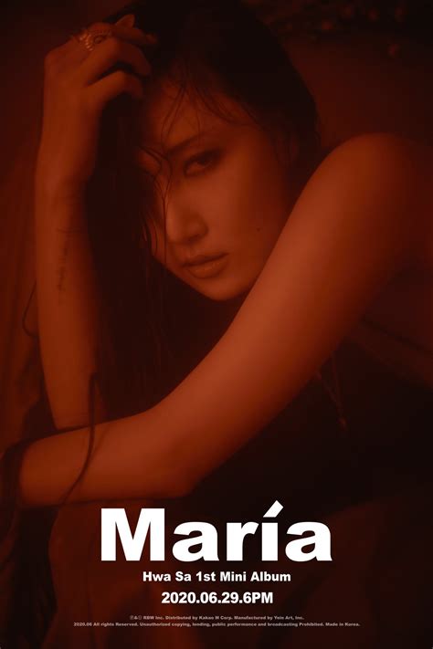 Hwasa Mamamoo Révèle Une Nouvelle Photo Teaser Pour Son Comeback Solo