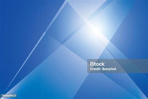 추상적인 기하학적 파란색과 흰색 색상 배경입니다 벡터 일러스트입니다 0명에 대한 스톡 벡터 아트 및 기타 이미지 0명 3차원 형태 개념 Istock