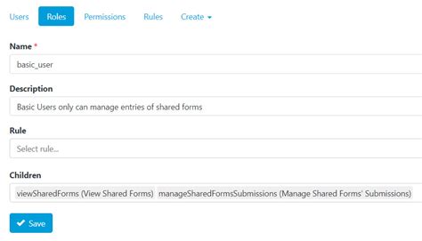 Create Users That Only Can Manage Form Submissions Of Shared Forms