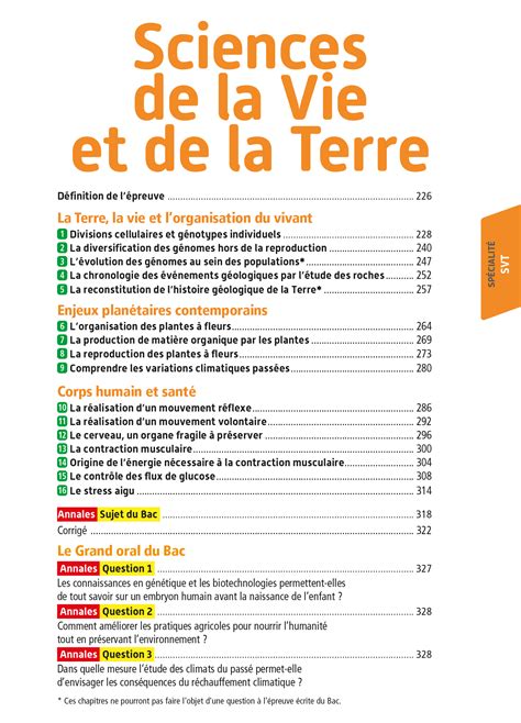Objectif Bac 2024 Term Spécialités scientifiques Toutes les matières