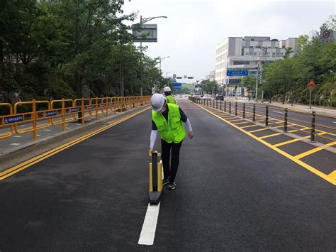밤길이나 빗길에 왜 차선 안보이나 했더니