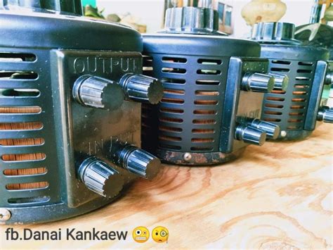 VOLTAC CO LTD Slide Up Transformer SB 2 220v Input 0 260v Output