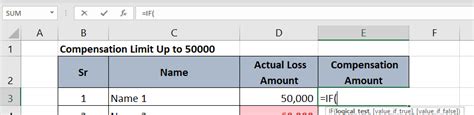Calculate According To The Maximum Range Of Values From The Excel If