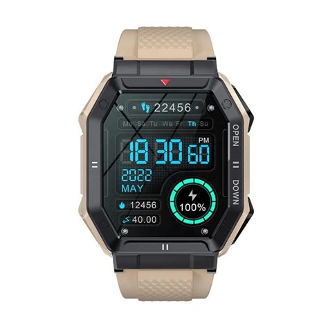Смарт часовник 1 85 инча S55 Singlait сив Bluetooth разговори