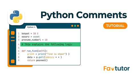 Python Comments Explained With Examples Favtutor