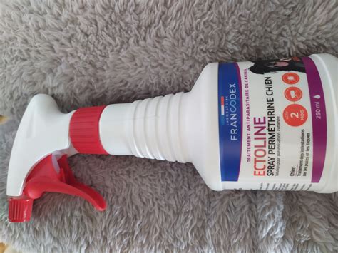 Francodex Ectoline Spray antiparasitario para perros 2 meses de duración