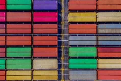 Premium AI Image Logistics And Transportation Of Container Cargo Ship