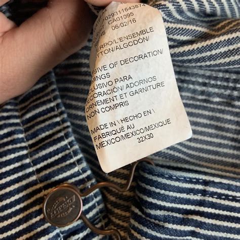 Dickies Mens White And Blue Dungarees Overalls Depop