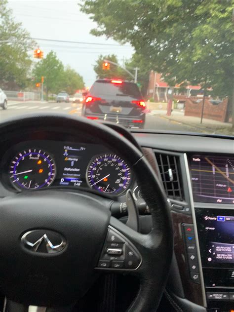 Malfunction Front Sonar Sensor Infiniti Q50 Forum