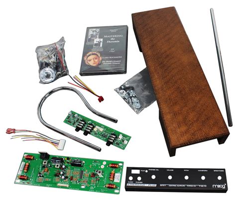 Moog Etherwave Plus Theremin Kit Quarter Sawn Tiger Oak Humbucker Music