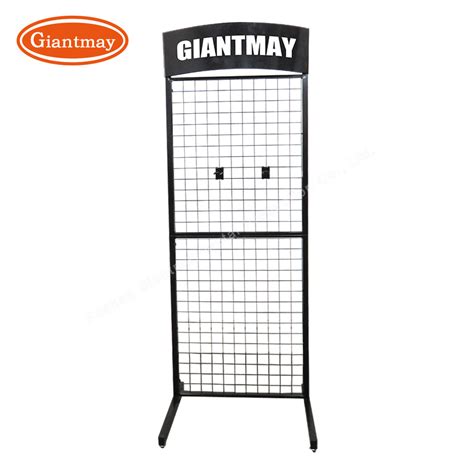 cheap metal display stand wire grid display snack rack accessories rack
