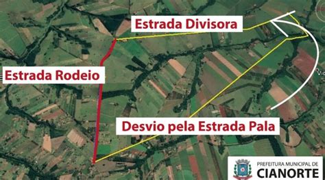 Prefeitura Interdita Pista De Caminhada E Trecho Em Estrada Por Obras