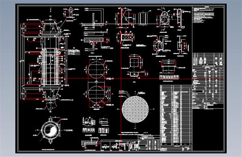 新型空气预热器cad图纸 管道空气换热器cadautocad 2004模型图纸下载 懒石网