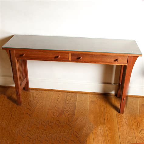 Stickley Console Table Ebth